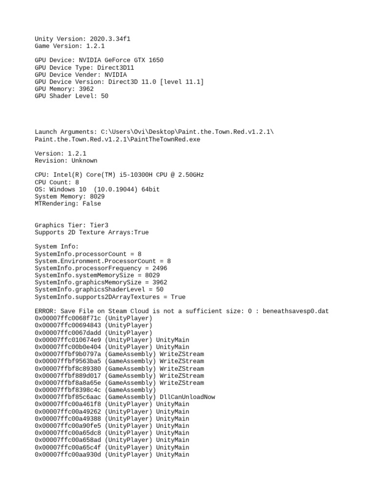 Previous Log SDasd | PDF | Graphics Processing Unit | Software