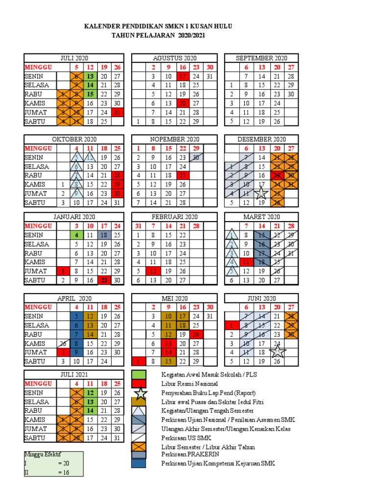 Kalender Pendidikan | PDF