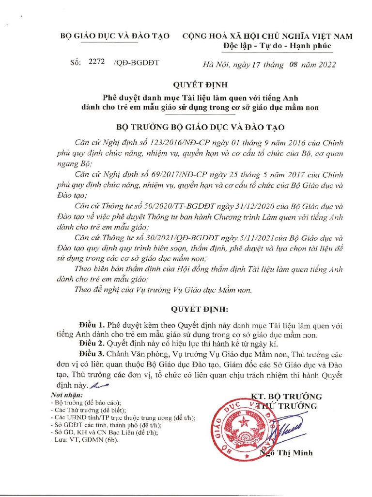 2272 QD BGDDT Lqta | PDF