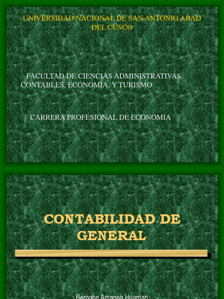 Contabilidad General 1 | PDF | Contabilidad | Business