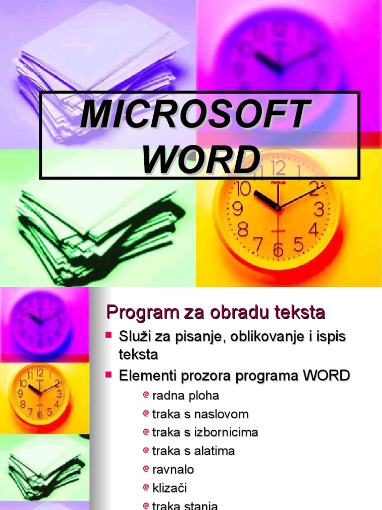 5 razred priprema za čas | PDF