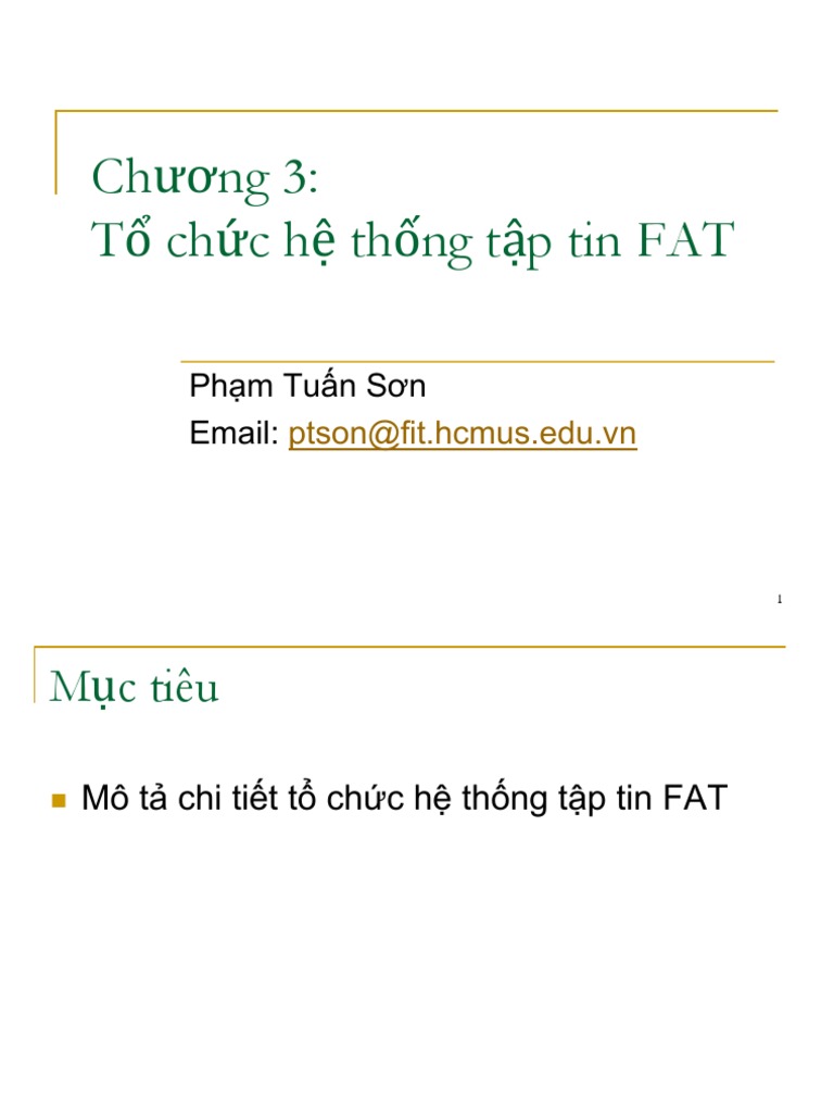 4 - He Thong Tap Tin FAT | PDF