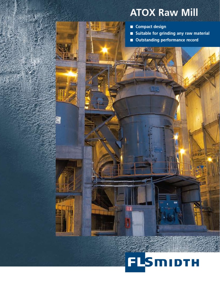 Atox Mill | PDF | Mill (Grinding) | Bearing (Mechanical)