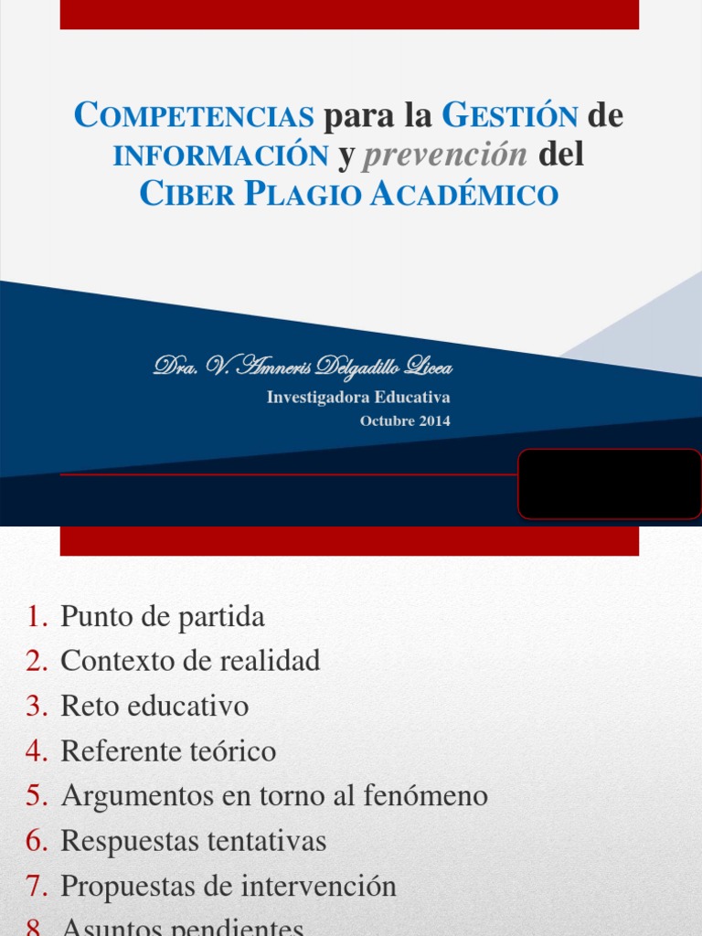 Gestion de Conocimiento y Plagio Academi | PDF | Aprendizaje | Maestros