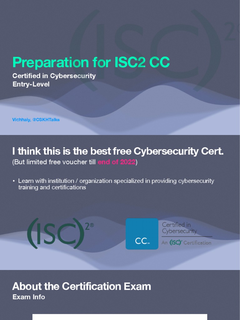Cybersecurity by ISC2-Updated | PDF | Computer Security | Security