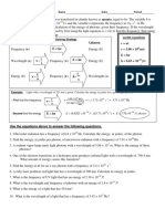 Electromagnetic Spectrum Problem Set - Answer Key | PDF ...