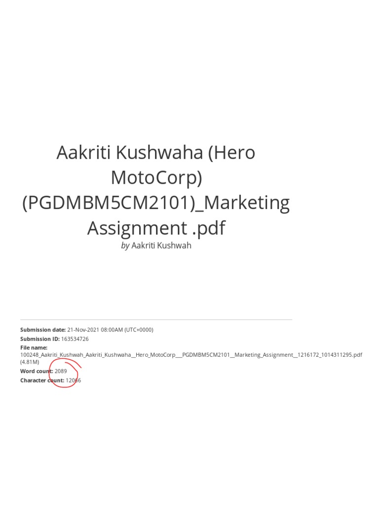 Aakriti Kushwah Assignment MBA7003 Writ1 78 | PDF | Evaluation | Logic