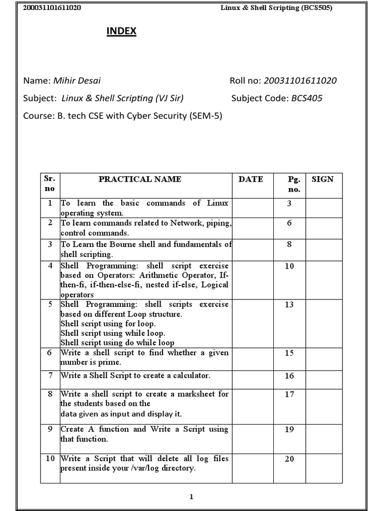 Linux All Practicals Pdf Parameter Computer Programming Command Line Interface
