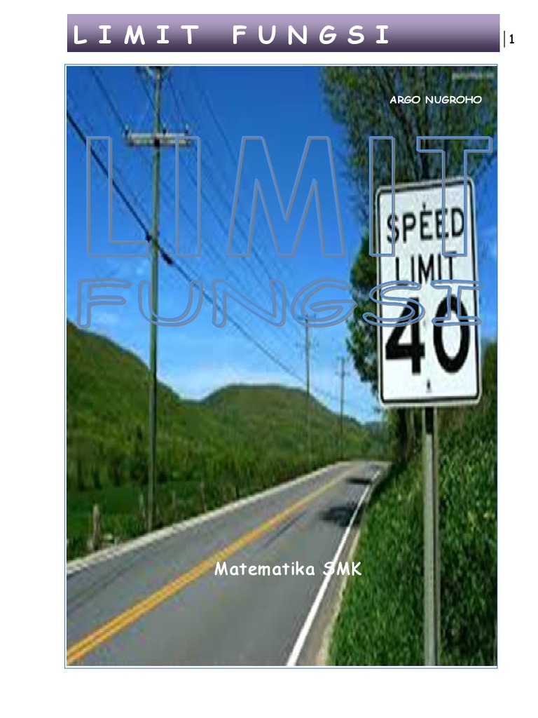 Modul Limit | PDF | Metode & Bahan Ajar | Sains & Matematika