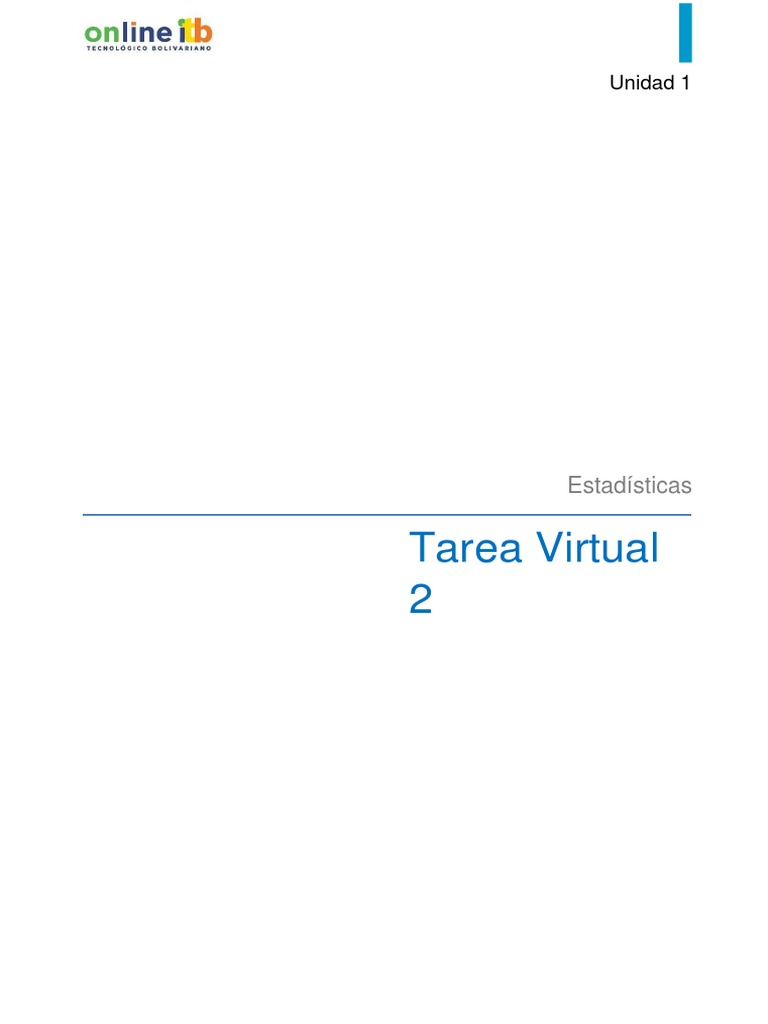 Tarea Virtual 2 Estadistica | PDF | Colombia | Estadísticas