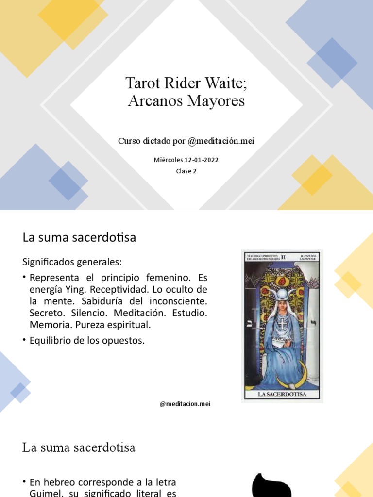 Clase 2 La Suma Sacerdotisa | PDF | Yin y yang | Tora