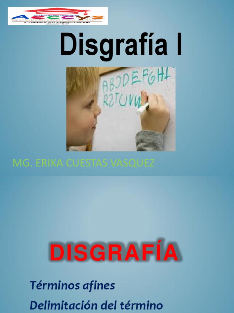 Disgrafia 1 | Descargar gratis PDF | Afasia | Neurociencia