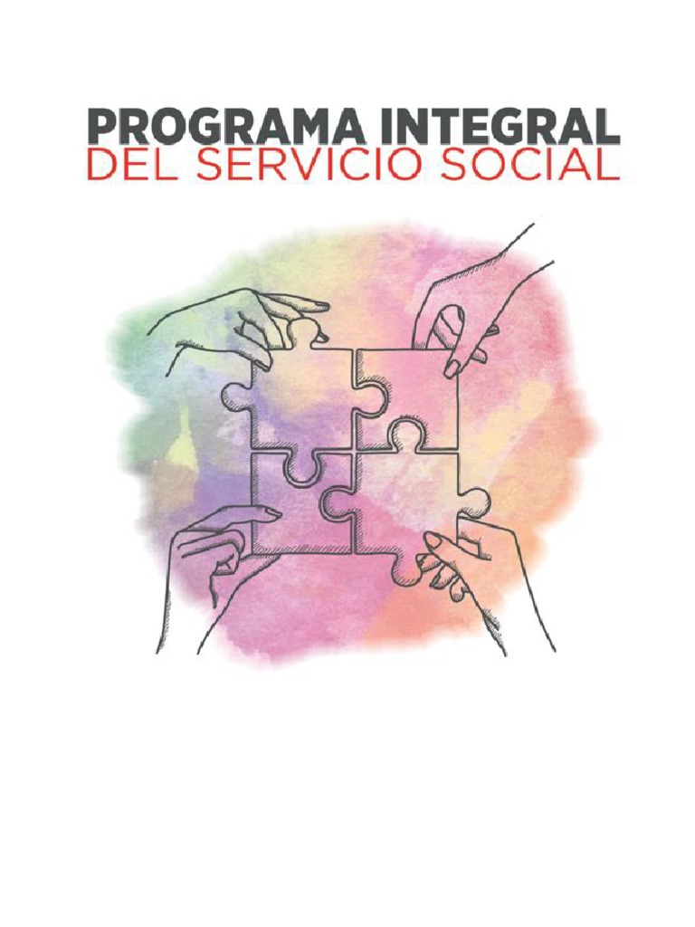 Programa Integral de Servicio Social | PDF | Trabajo Social | Maestros