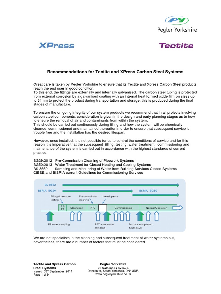 XPress-Flushing Filling and Testing of Carbon Steel Installations - JV ...