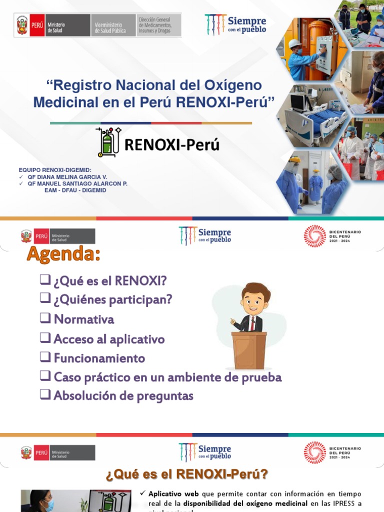 Presentacion Renoxi Macrorregion | PDF | Medicina | Policía