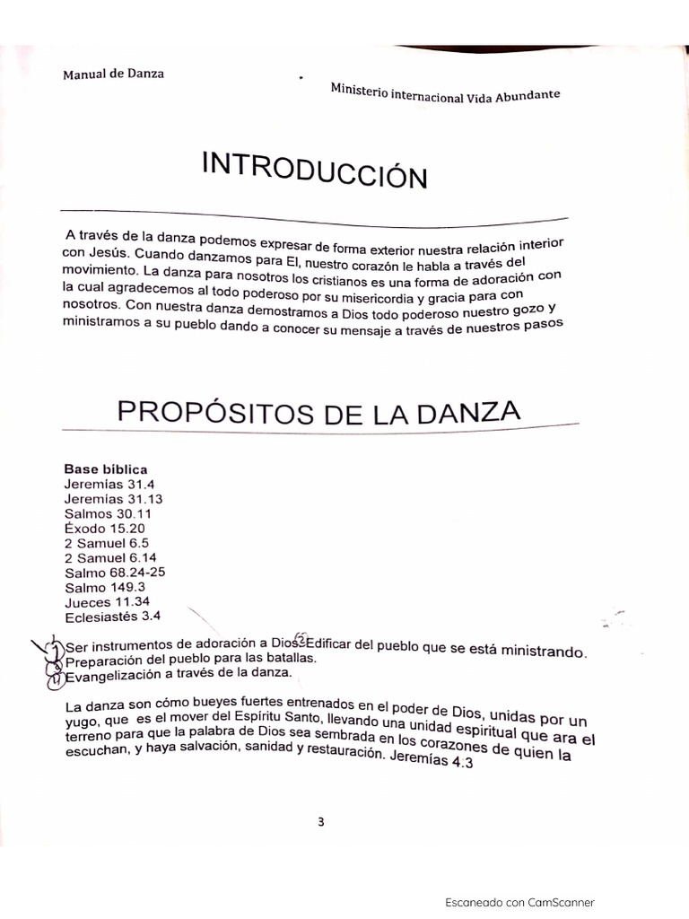 Manual de Danza | PDF