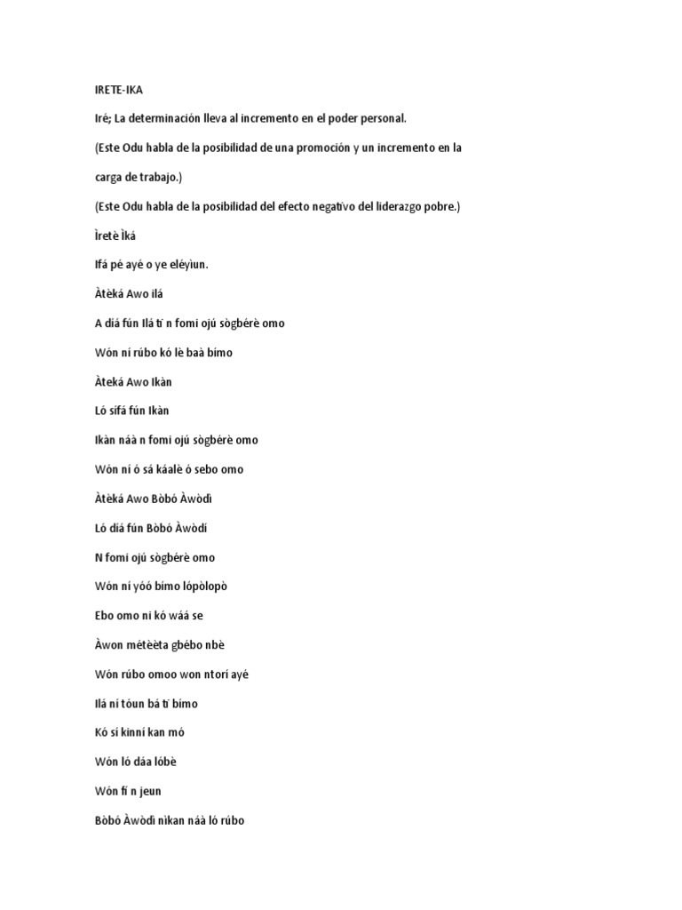 Irete Ika (Ateka) | PDF | Religión étnica