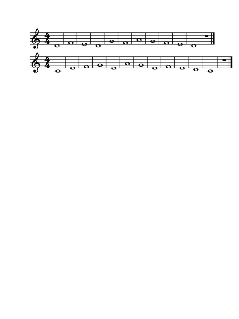 Cantus Firmus Contrapunt | PDF