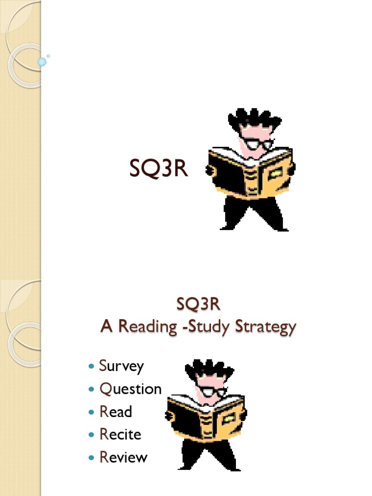 SQ3R | PDF | Speed Reading | Cognitive Psychology