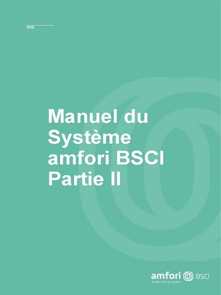 Guide d'Audit amfori BSCI 2.0 | PDF | Audit | Business