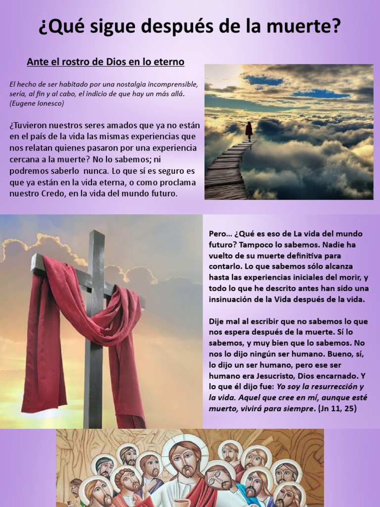 Que Sigue Despues de La Muerte | PDF | Resurrección | Dios