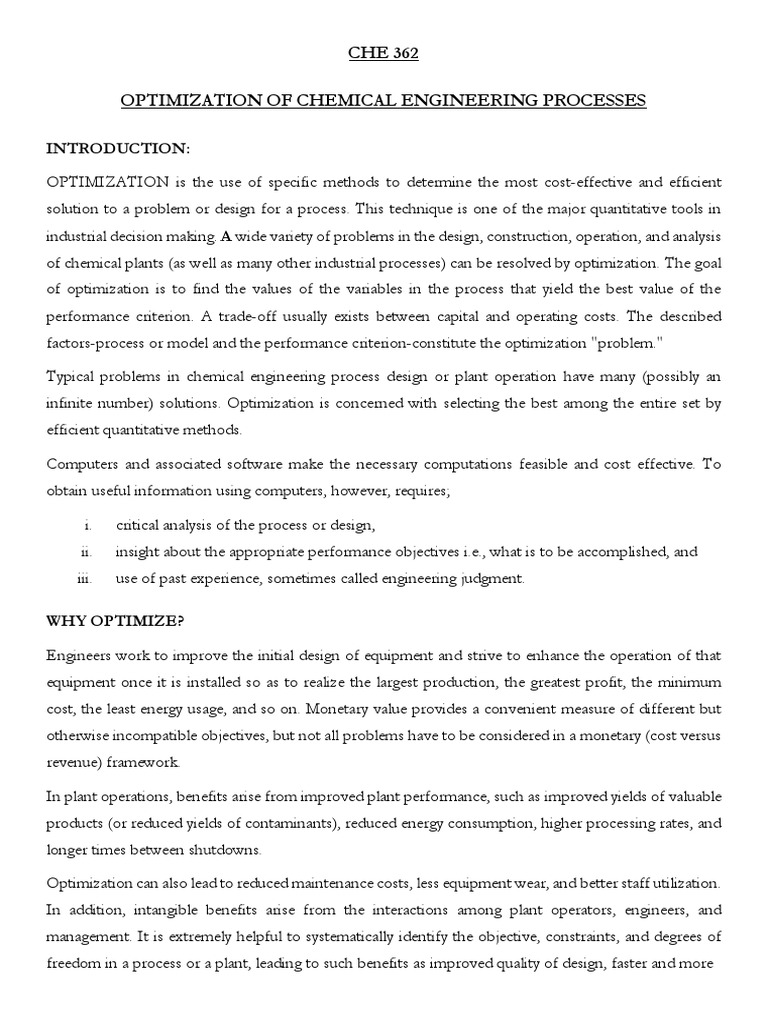 1590524648optimization Of Chemical Engineering Processes Pdf Mathematical Optimization 6277