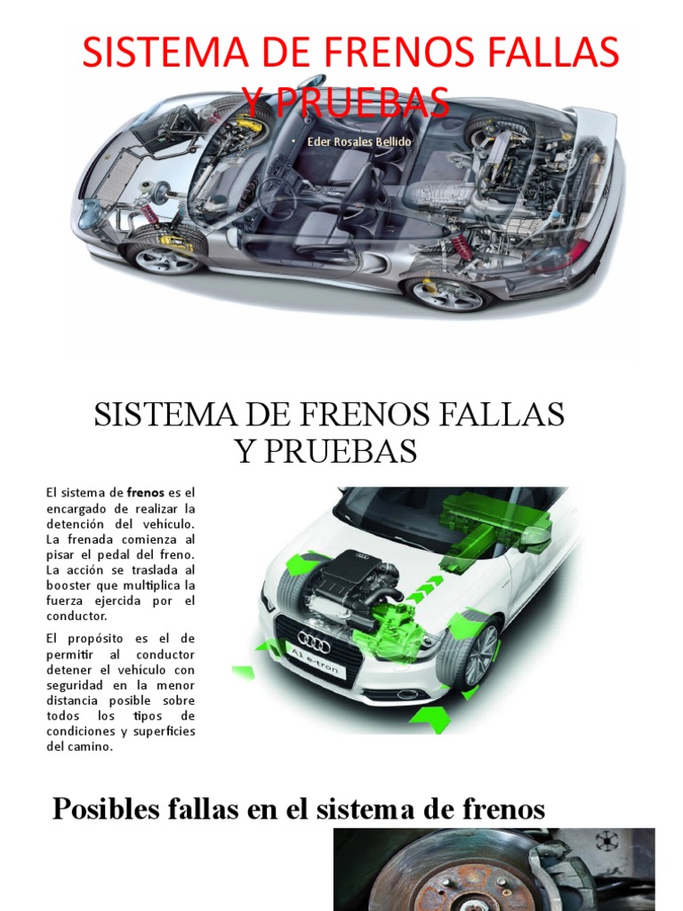 Sistema de Frenos Fallas y Pruebas | PDF | Sistema de freno antibloqueo ...