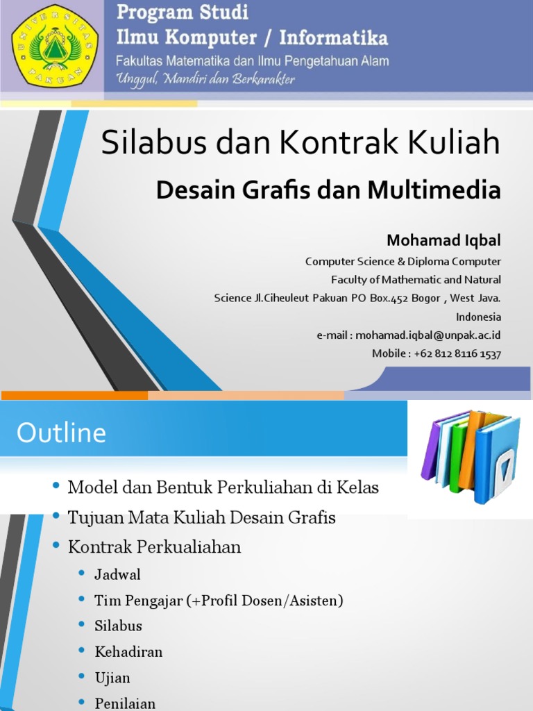 Silabus Mata Kuliah Desain Grafis | PDF | Seni