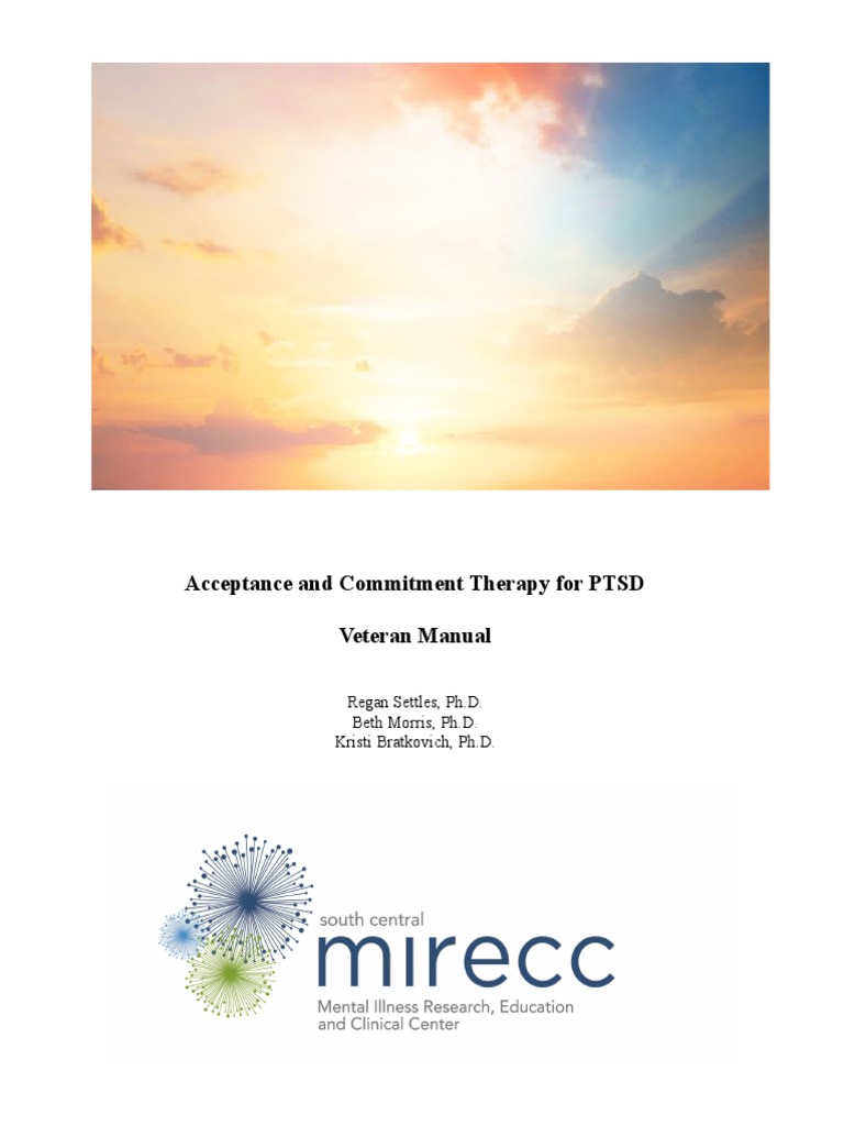 ACT Manual for PTSD Group Therapy | PDF | Thought | Mindfulness