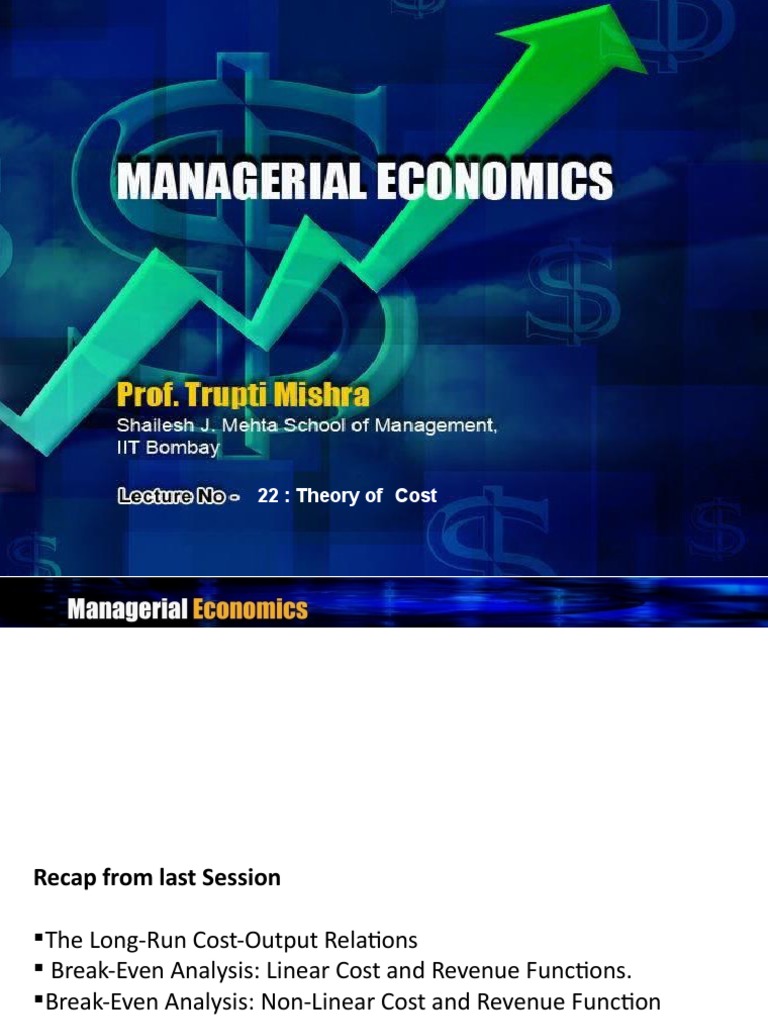 Analysis of Cost Concepts Including Contribution Analysis, Profit-Volume Ratios, Break-Even ...