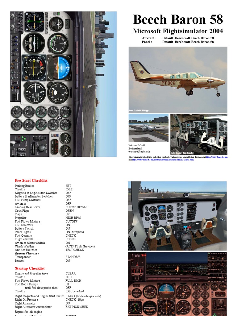 Beech Baron 58 | Takeoff | Flap (Aeronautics)