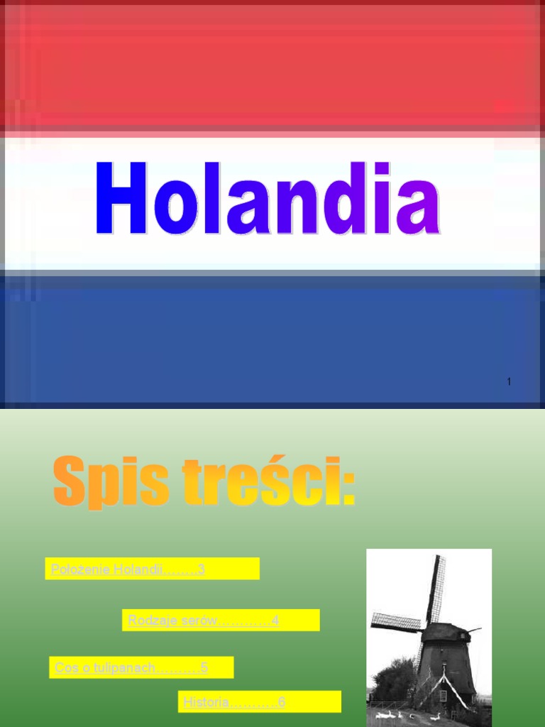 Holandia | PDF