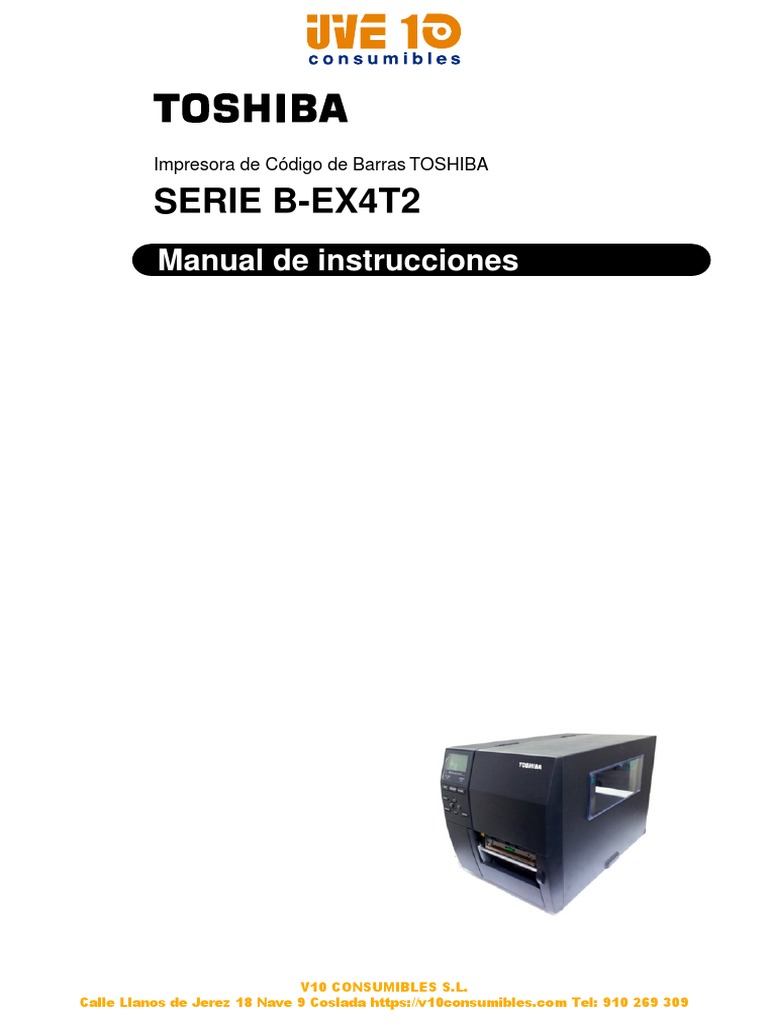 Manual B Ex4t2 | PDF | Impresora (Computación) | Enchufes y tomas de ...