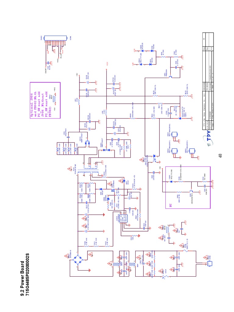 Power Supply LED Driver 715G4485-P02-000-002S AOC | PDF