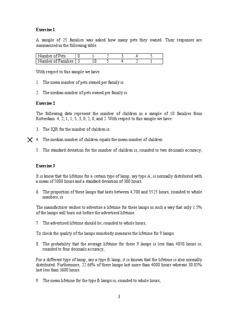 Practice Exam1 2021 | PDF | Normal Distribution | Statistical Significance