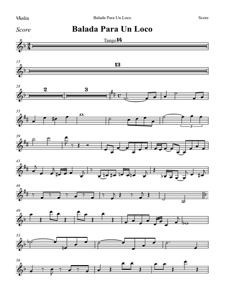 Loco - Violín | PDF | Échecs