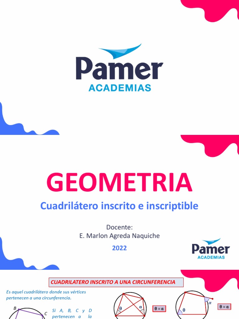 Inscrito Inscriptible | PDF | Geometría del plano euclidiano | Matemática Elemental
