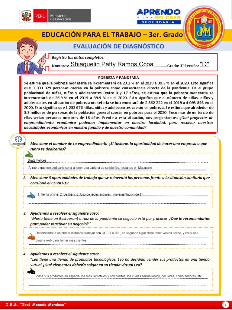 Ept 3° Resuelto | PDF | Negocios