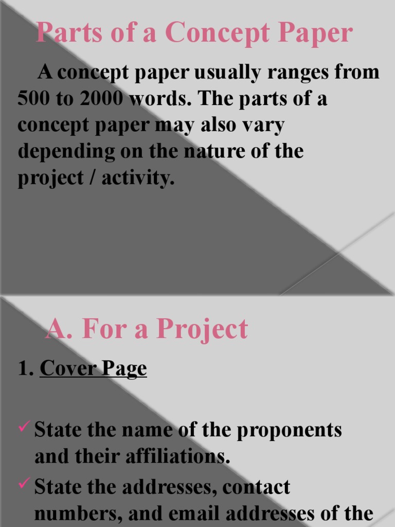 Parts of Concept Paper | PDF | Theory | Science