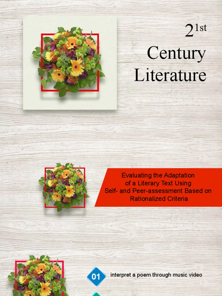 21st Century Literature:Evaluating The Adaptation of A Literary Text ...