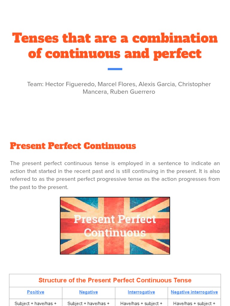 Tenses That Are A Combination | PDF | Language Families | Linguistic ...