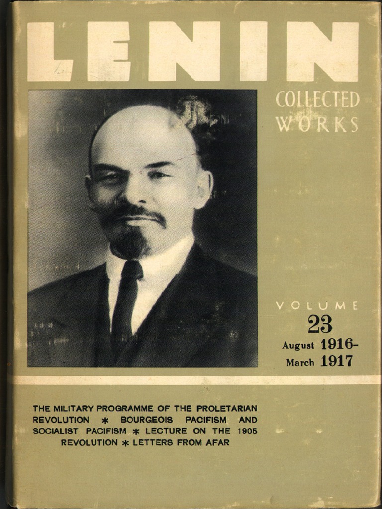 Lenin CW-Vol. 23-TC | PDF | Vladimir Lenin | Political Spectrum