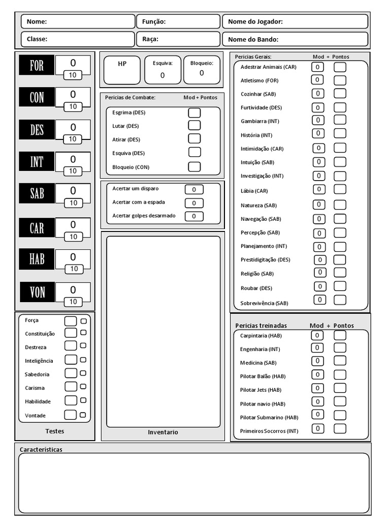 Ficha Automatica v5 | PDF