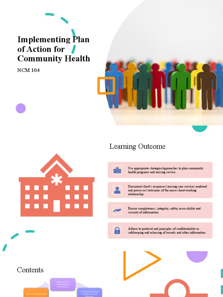 Implementing Plan of Action For Community Health | Download Free PDF ...