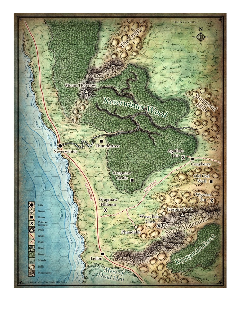 Lost Mine of Phandelver Maps | PDF