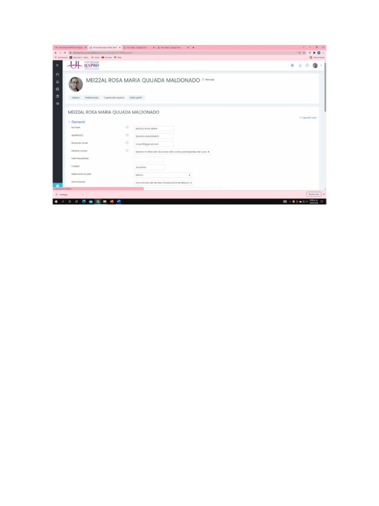 Captura de Perfil | PDF