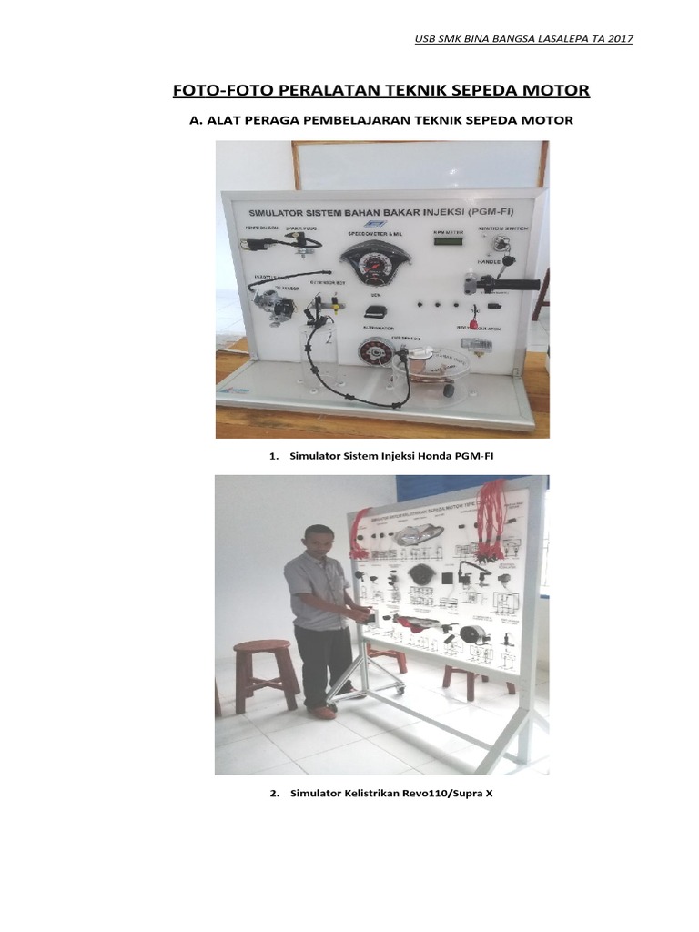 Foto-Foto Peralatan TSM | PDF | Manufactured Goods | Vehicles