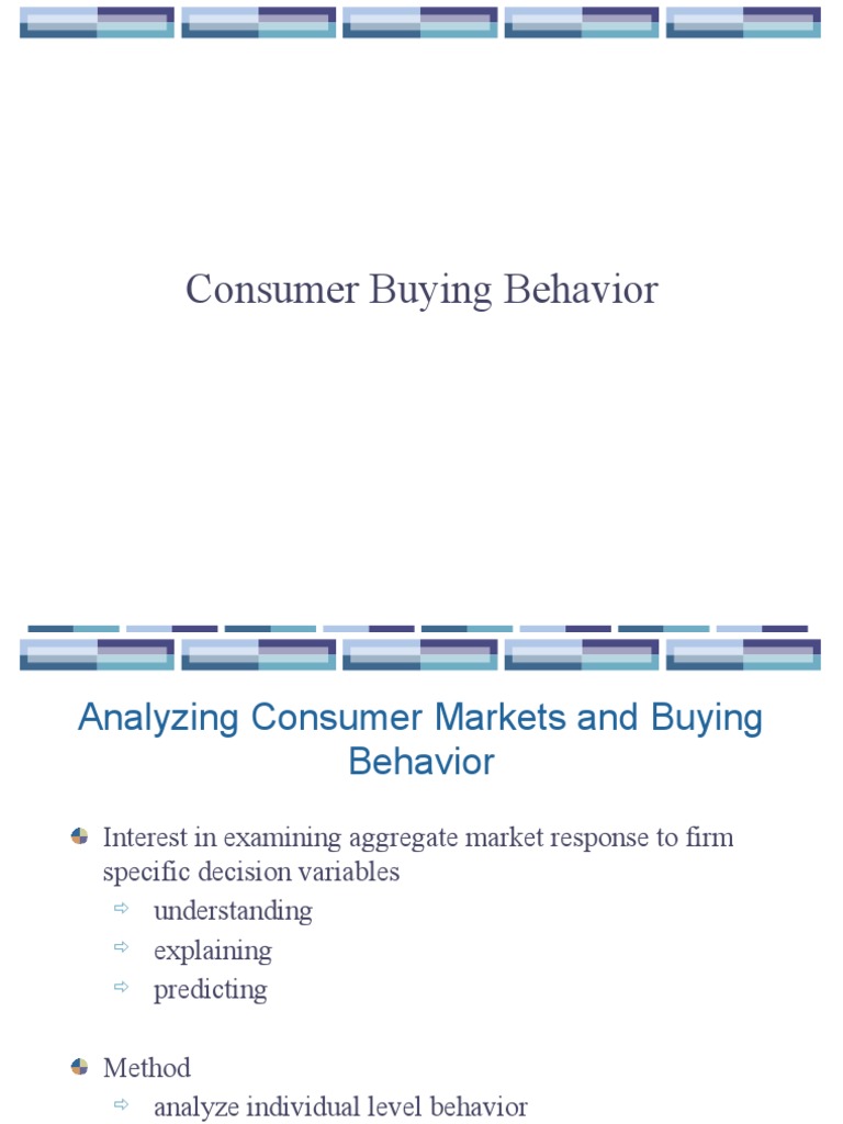 Consumer Behavior | PDF | Behavior | Consumer Behaviour
