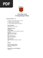Tdh Menu @1250+Taxes | PDF