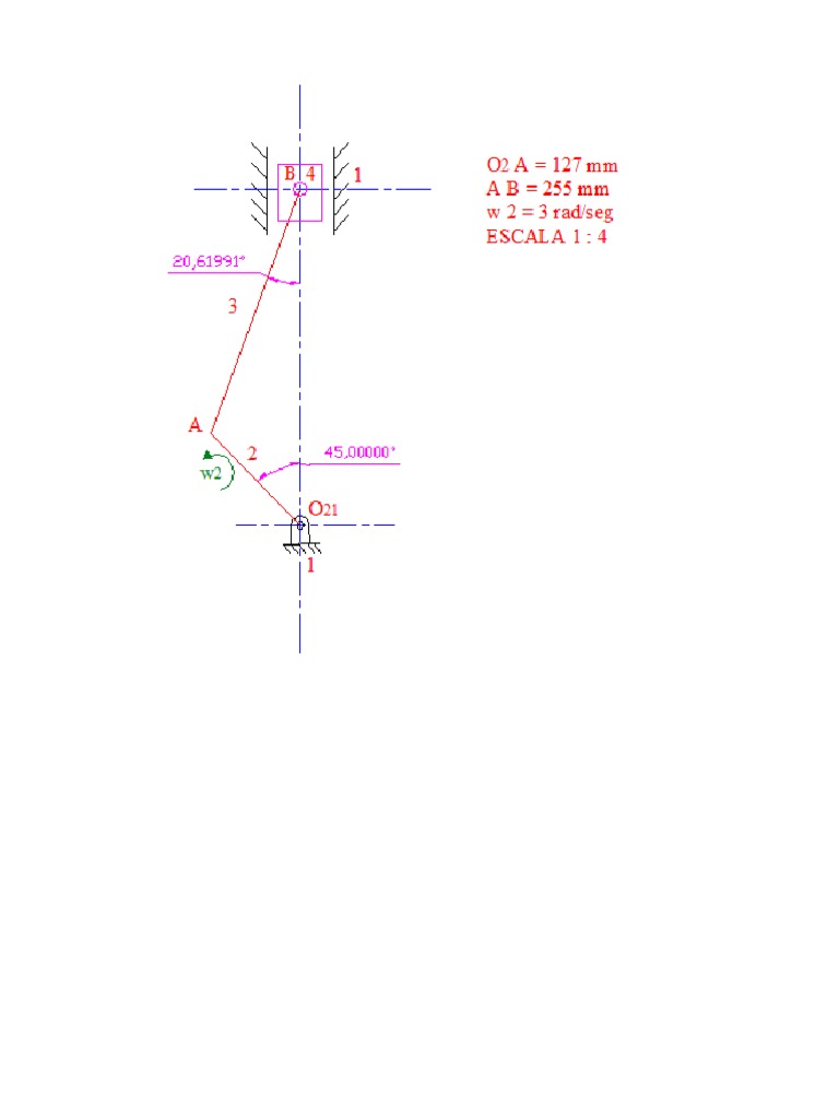 Ejemplo 1-Biela Manivela Corredera | PDF
